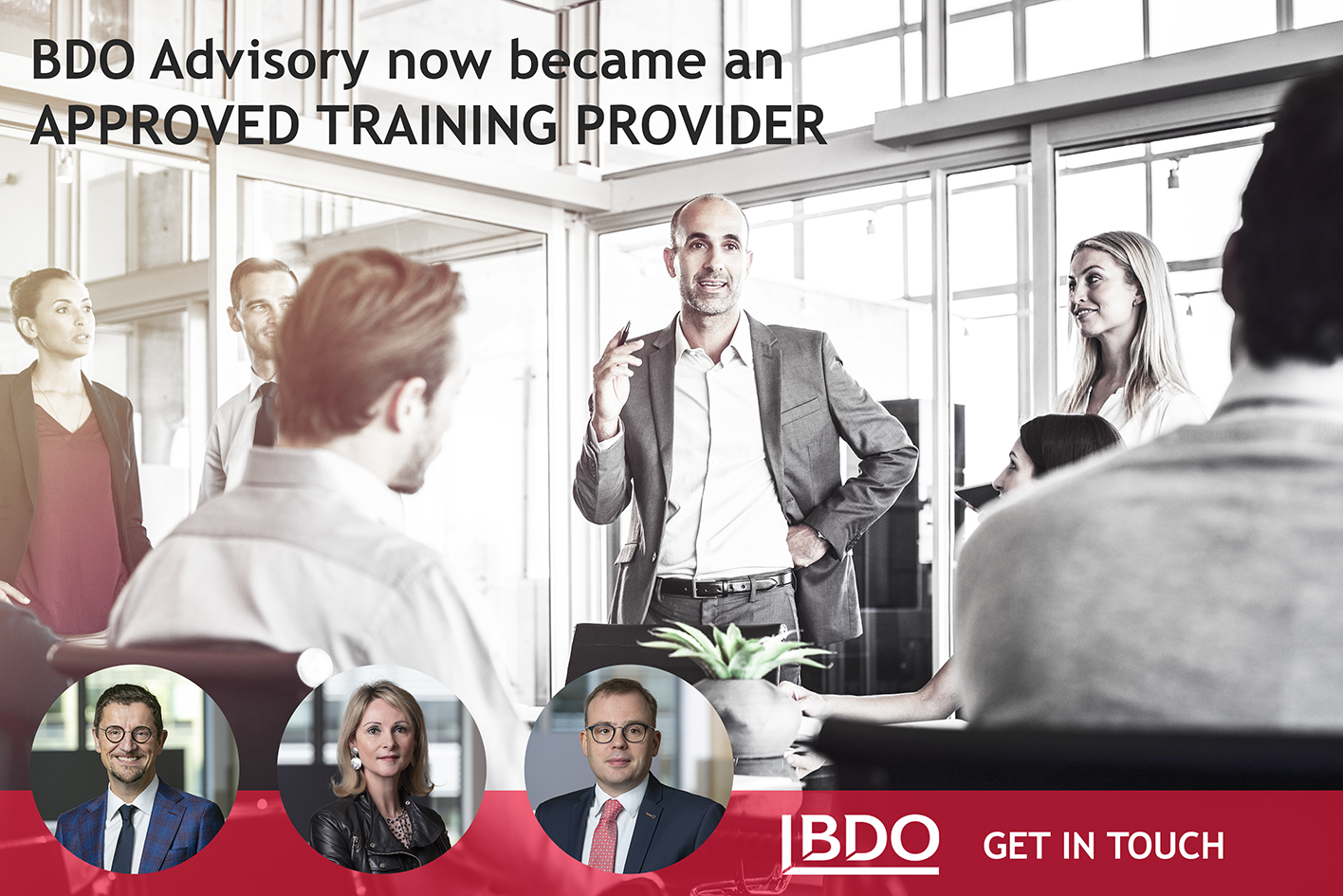 BDO Luxembourg's Advisory department is now a "Qualified Training Body ...